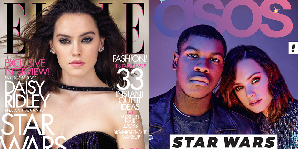 Daisy Ridley Covers Both ‘Elle’ & ‘ASOS’ Mags – See Her Stunning Covers ...