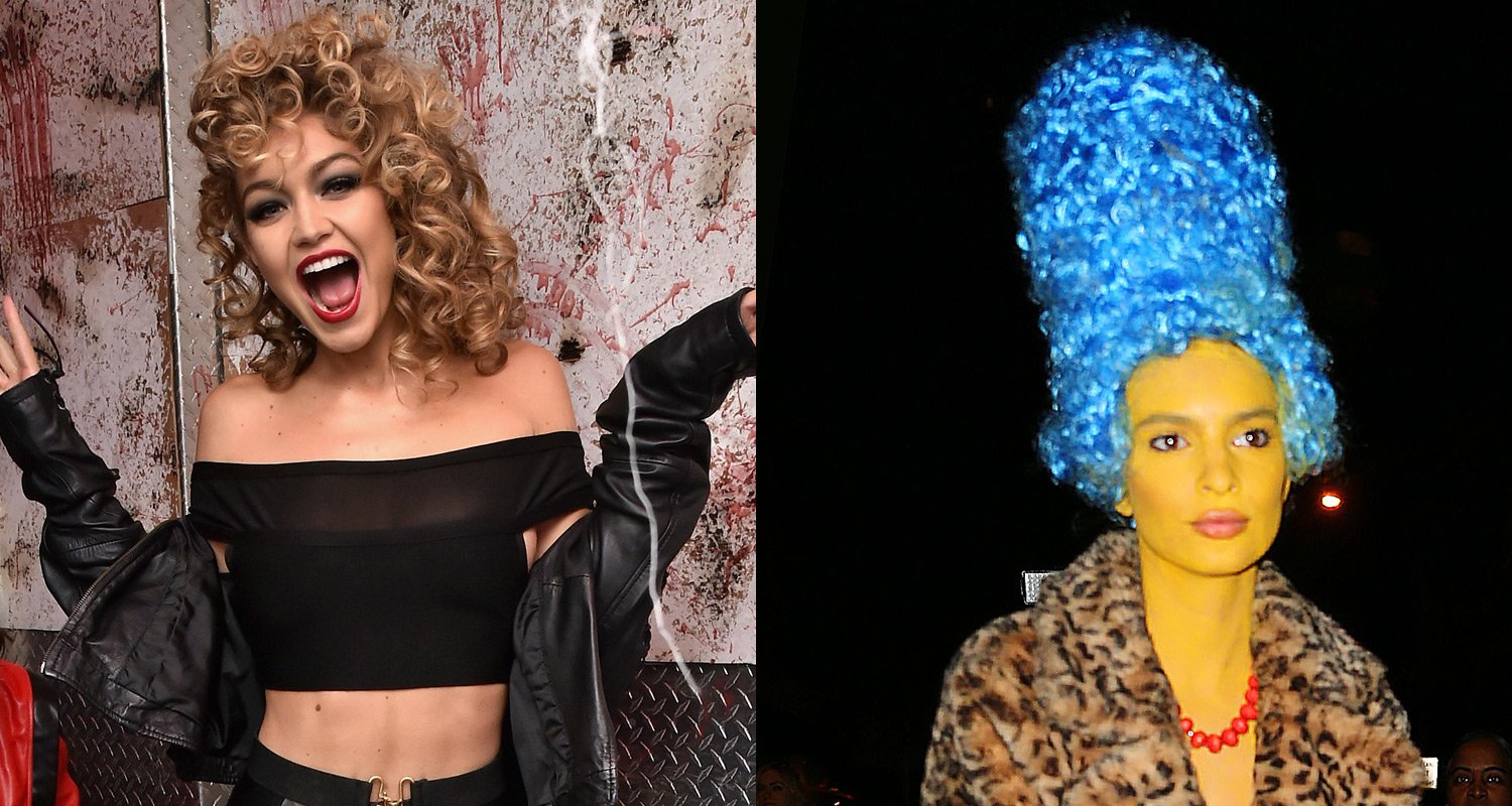 Gigi Hadid Channels Sandy From ‘Grease’ for Halloween 2015! | 2015 ...