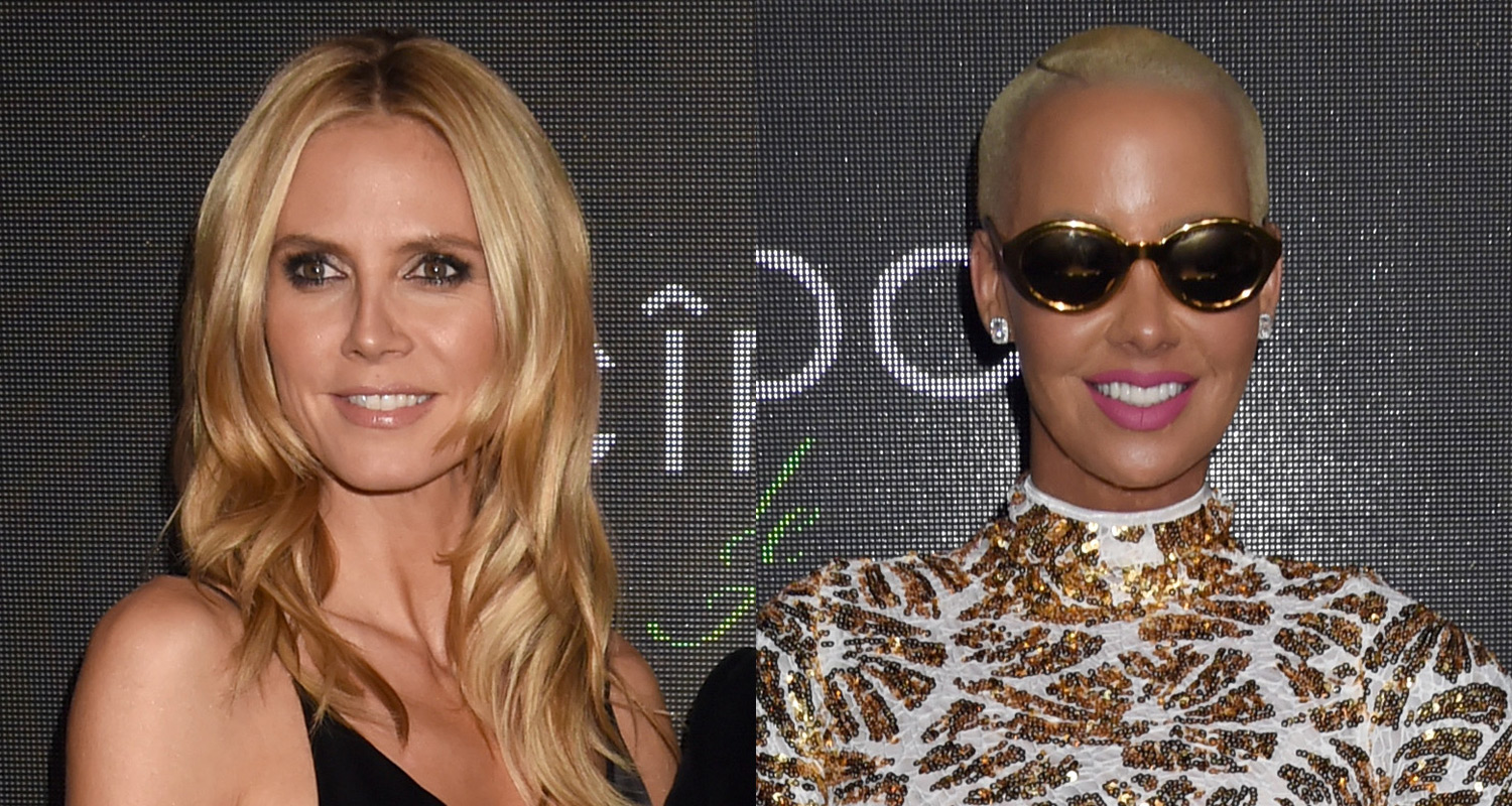 Heidi Klum & Amber Rose Party for Diddy’s 46th Birthday | Amber Rose ...