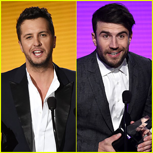 Luke Bryan & Sam Hunt Represent Country at AMAs 2015! | 2015 American ...