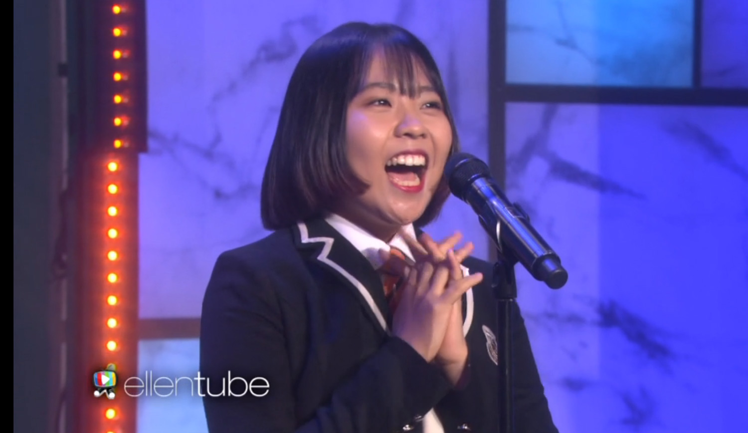 Korean Teen Lydia Lee Performs Adele’s ‘Hello’ Live on ‘Ellen’ | Adele ...