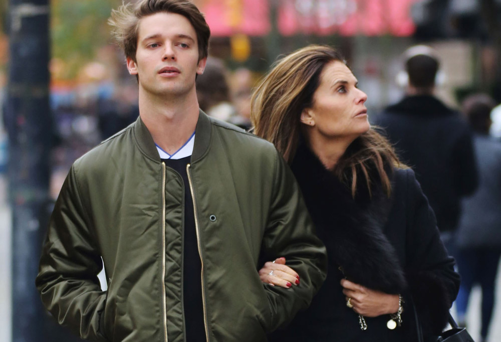 Patrick Schwarzenegger & Maria Shriver Make Deliveries Together In Los ...