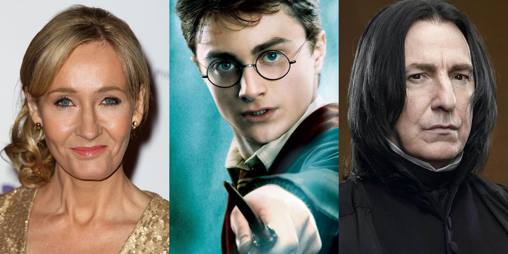 J.K. Rowling Reveals Why Harry Potter Named His Son After Snape | Harry ...