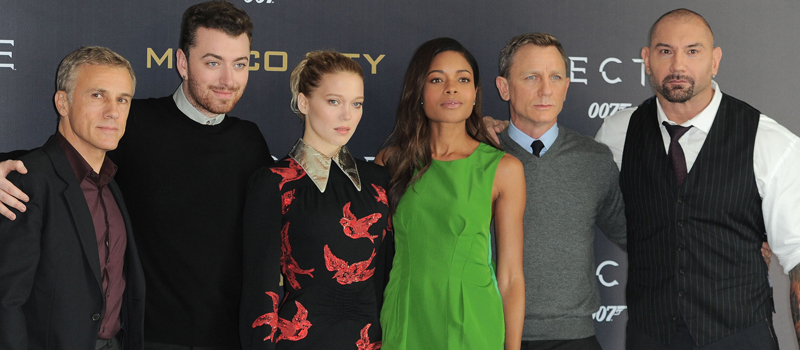 Sam Smith Joins Daniel Craig & ‘Spectre’ Cast At Mexico City Photo Call ...