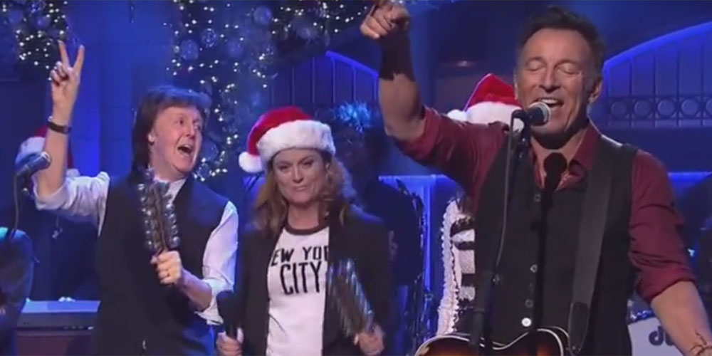 Paul McCartney Joins Bruce Springsteen on ‘SNL’ Stage (Video) | Amy ...