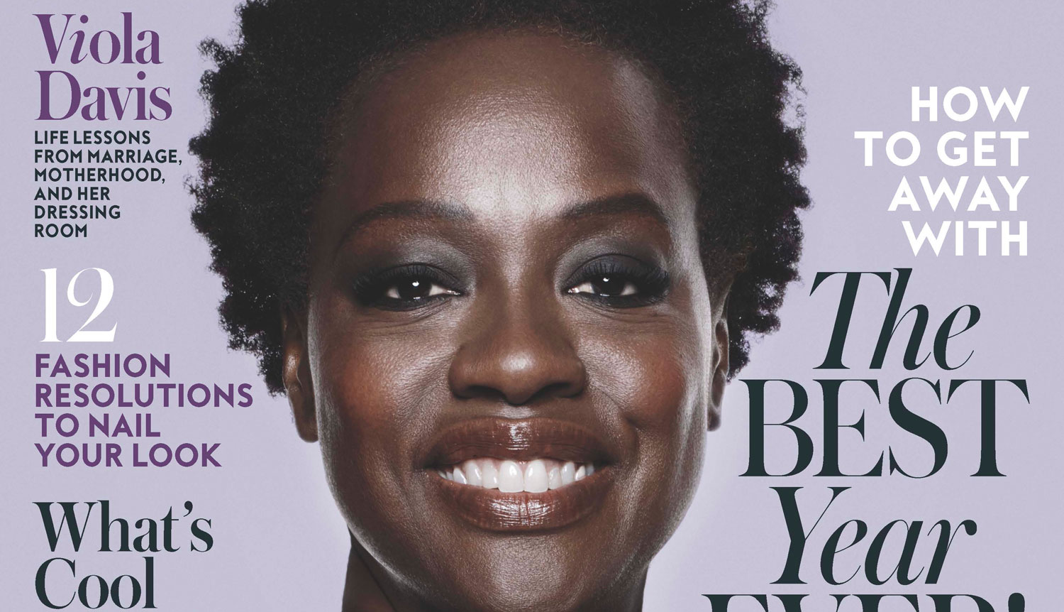 Viola Davis Tells ‘InStyle’ Why She’s Over Her Fear of Aging | Magazine ...
