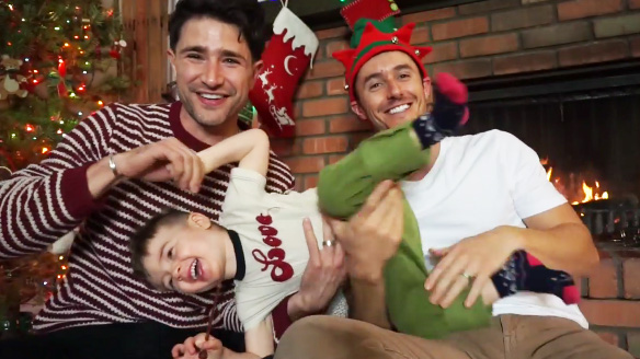Matt Dallas & Husband Blue Hamilton Adopt a 2-Year-Old Son Named Crow ...