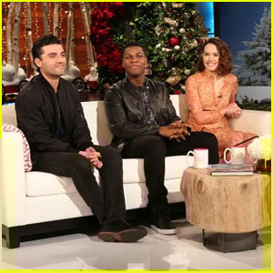 Daisy Ridley, John Boyega, & Oscar Isaac Talk ‘Star Wars: The Force ...