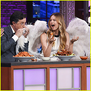 Victoria’s Secret Angels Eat Chicken Wings on TV – Watch Now! | Adriana ...
