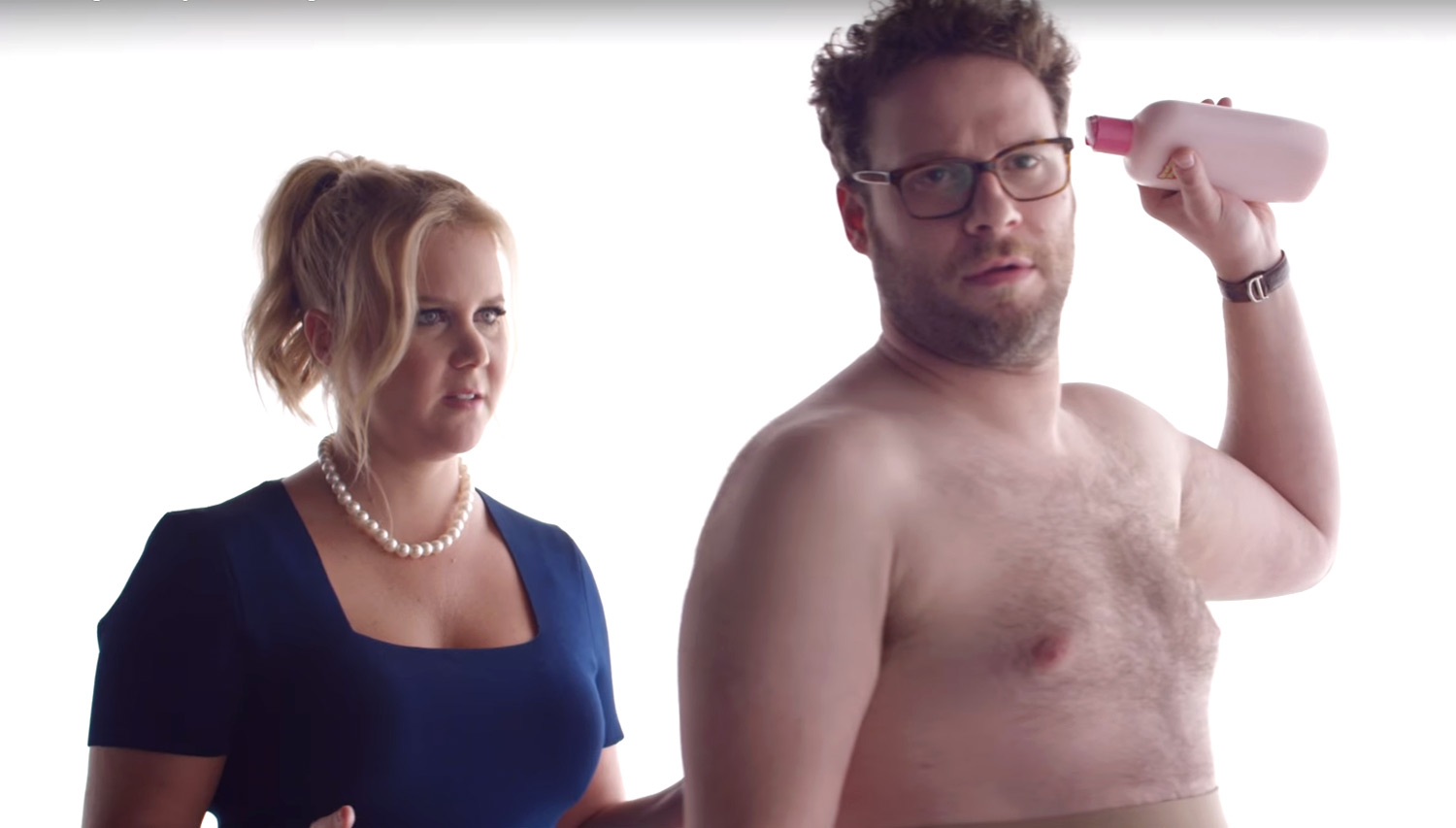 Amy Schumer & Seth Rogen Tease Their Bud Light Super Bowl Ad | Amy ...
