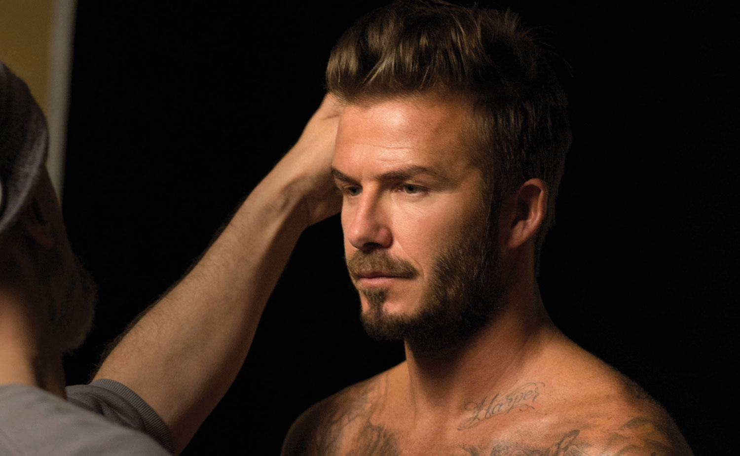 David Beckham Goes Shirtless for His Fragrance Photo Shoot | David ...