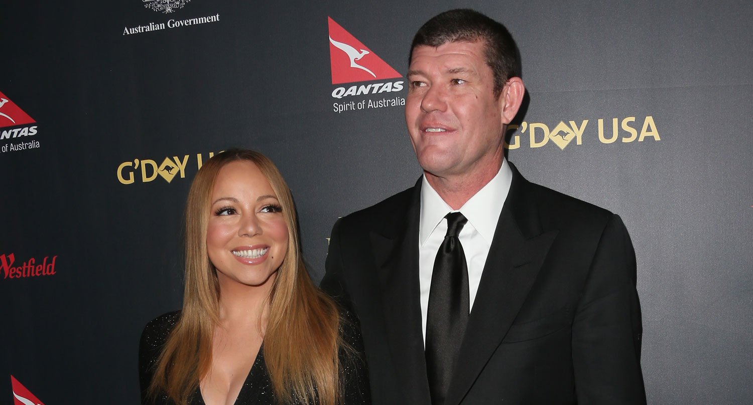 Mariah Carey Flaunts Engagement Ring on Red Carpet with Fiance James ...