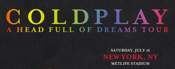 Coldplay Announces ‘A Head Full of Dreams’ U.S. Tour Dates – Full List ...