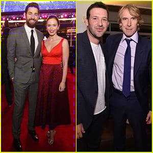 Emily Blunt Supports John Krasinski at ’13 Hours’ Dallas Premiere ...