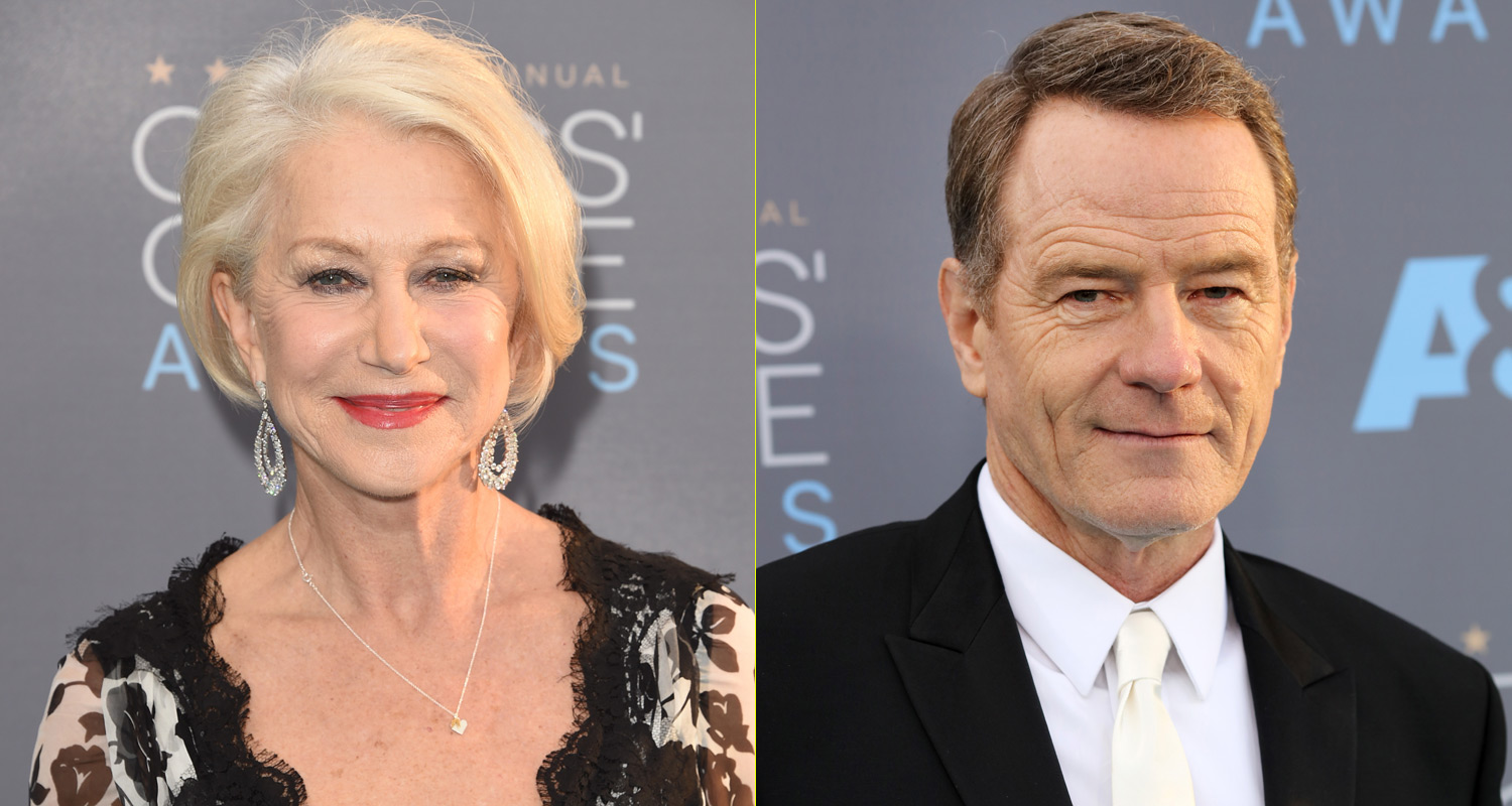 Helen Mirren & Bryan Cranston Represent ‘Trumbo’ at Critics’ Choice ...