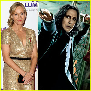 J.K. Rowling Reveals the Secret She Told Alan Rickman About Snape ...