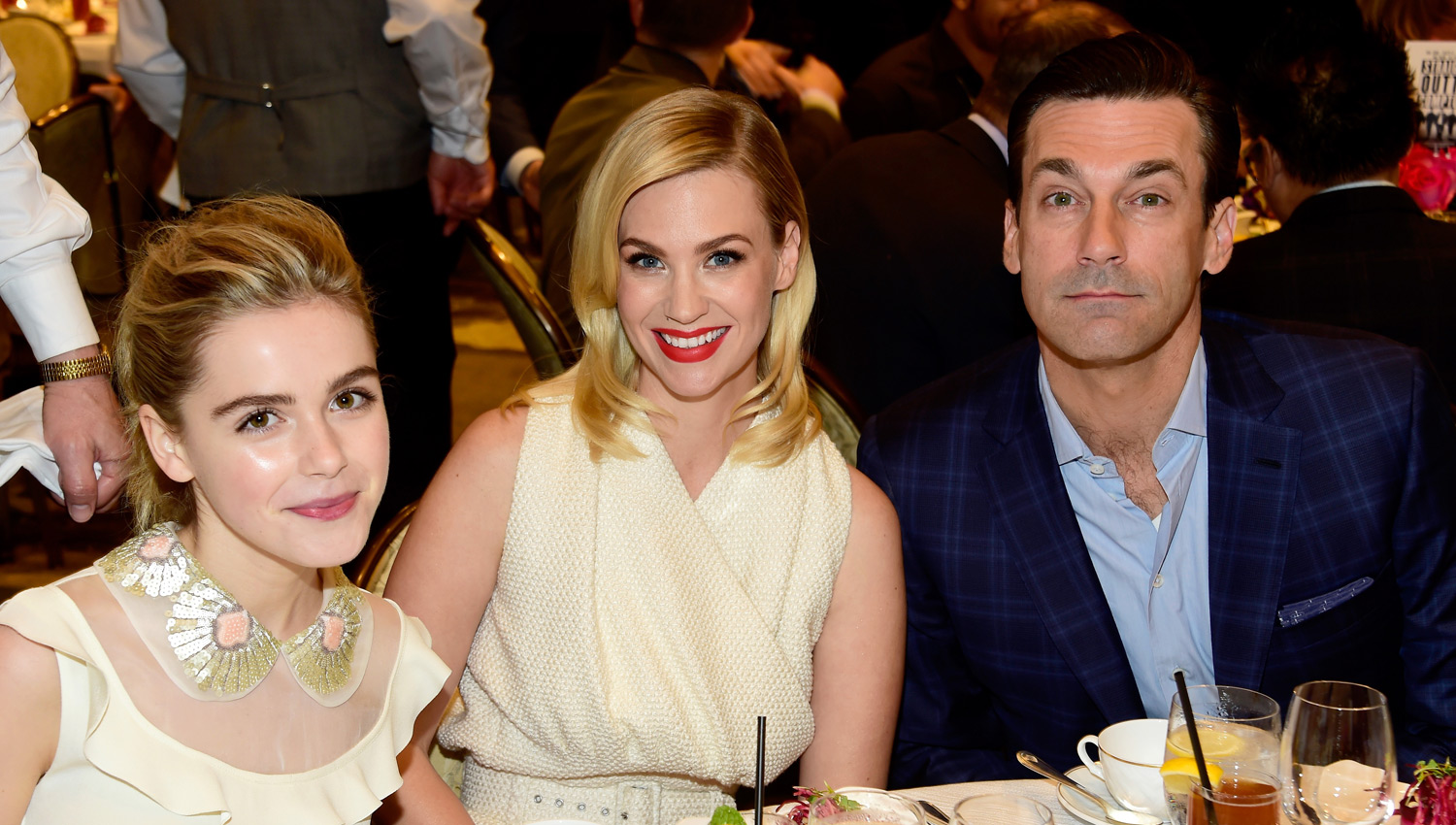 Mad Men’s Draper Family Reunites at AFI Awards 2016! | 2016 AFI Awards ...