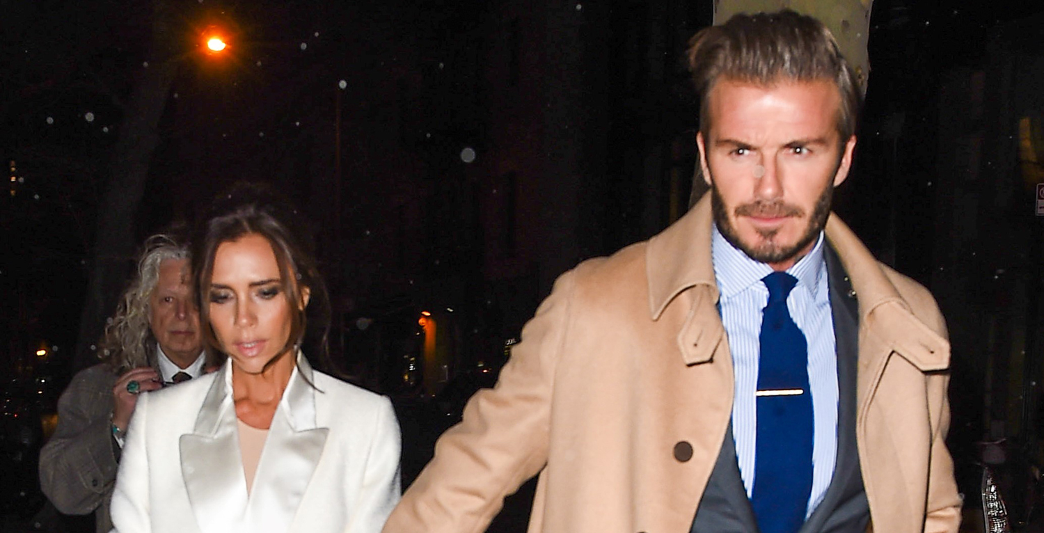 David & Victoria Beckham Do Date Night in Snowy NYC | David Beckham ...
