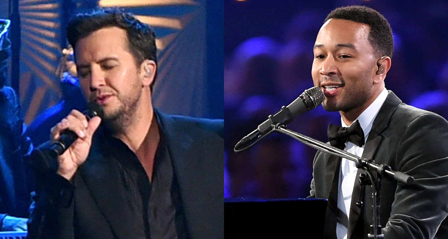 Luke Bryan & John Legend Perform at MusiCares 2016 Event | Bonnie McKee ...