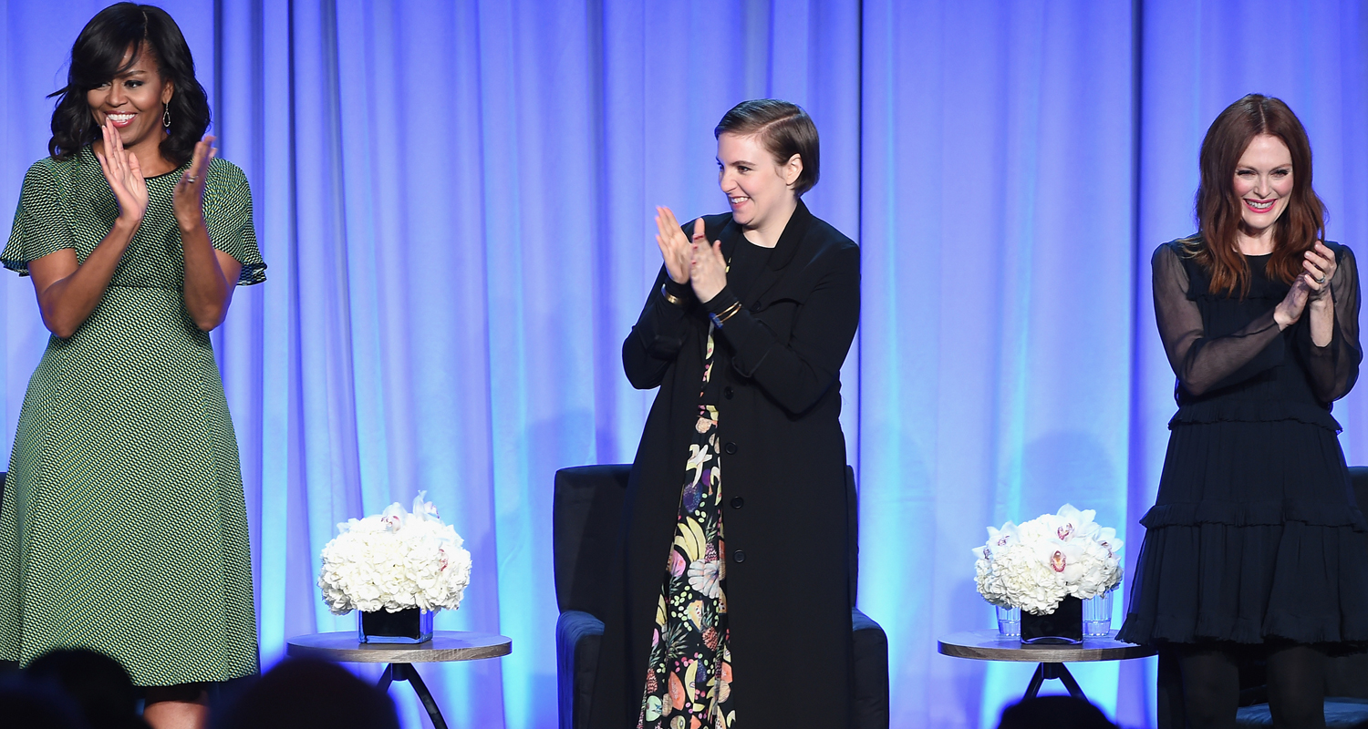 Michelle Obama, Julianne Moore & Lena Dunham Team Up To Talk Social ...