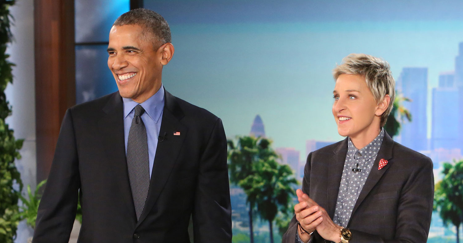 President Obama Tells Ellen About Malia Going Off to College | Barack ...