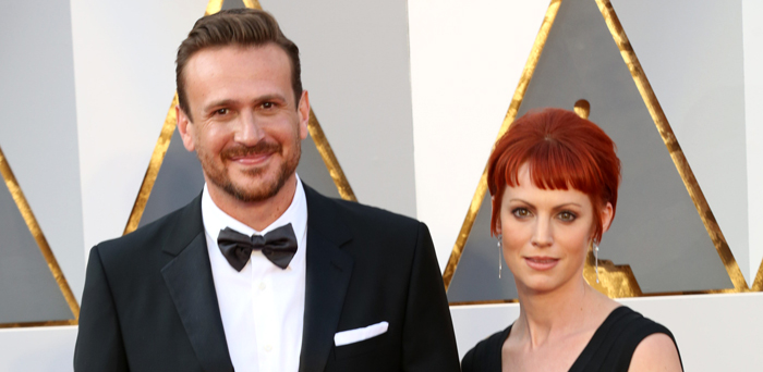 Jason Segel Arrives at Oscars 2016 With Girlfriend Alexis Mixter | 2016 ...