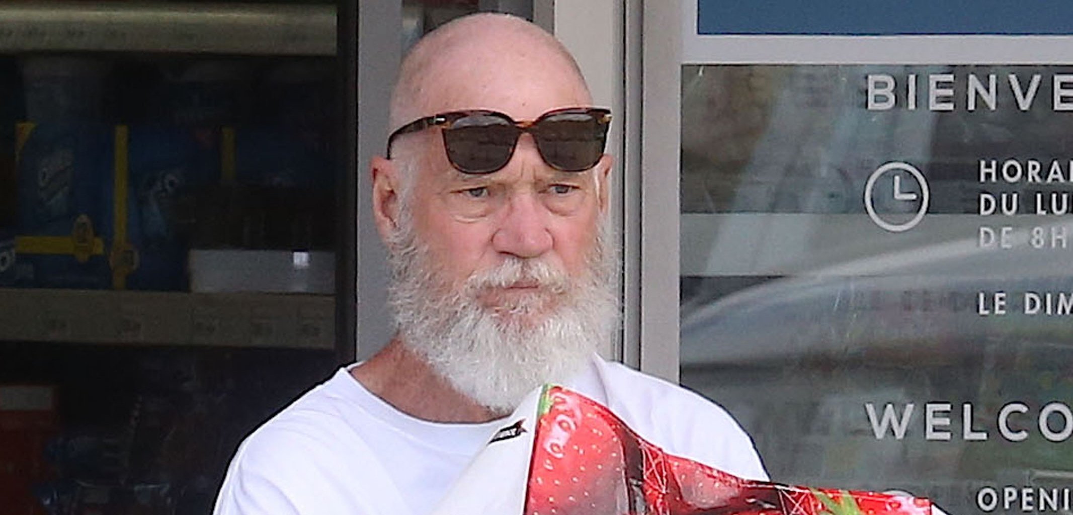 David Letterman is Totally Bald & Bearded in St. Barts | David ...