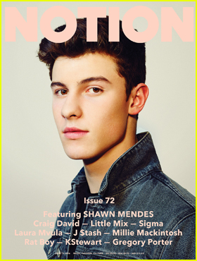 Shawn Mendes Considers Himself ‘Lucky’ in ‘Notion’ Magazine | Magazine ...