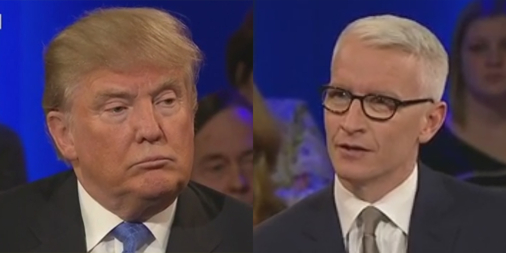 Anderson Cooper Tells Donald Trump He’s Using the ‘Argument of a Five ...
