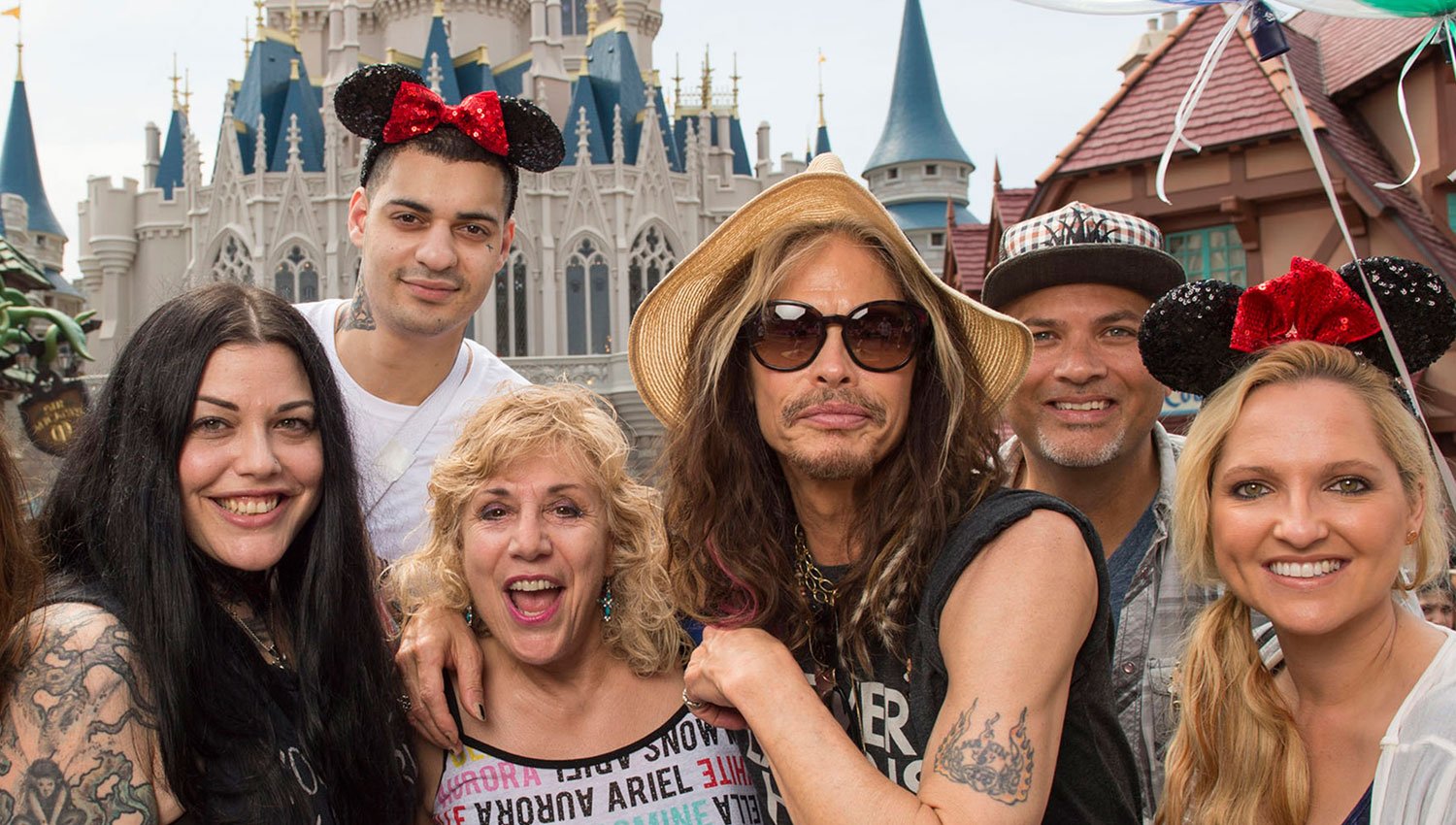 Steven Tyler Celebrates His 68th Birthday at Disney World | Steven ...