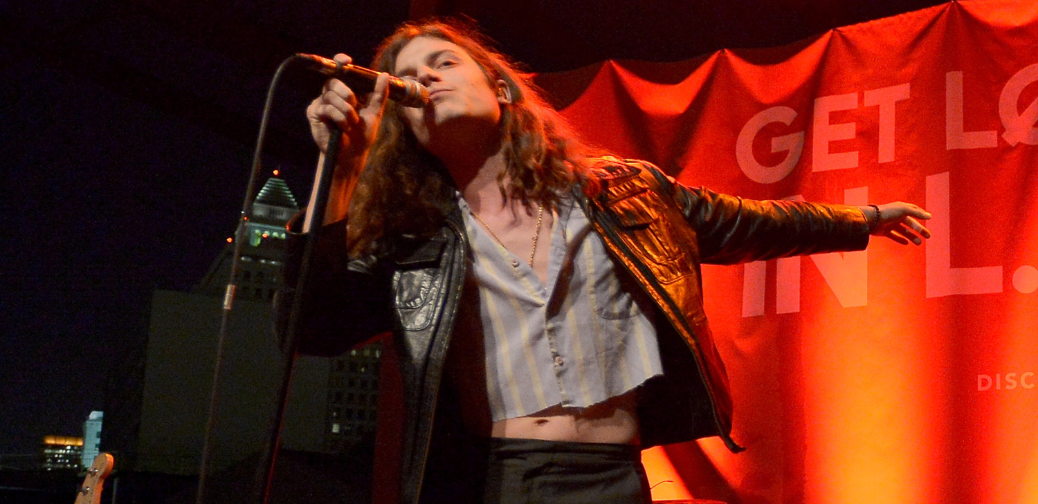 BØRNS Performs a Pop-Up Concert in a Crop Top | Borns, Music : Just Jared