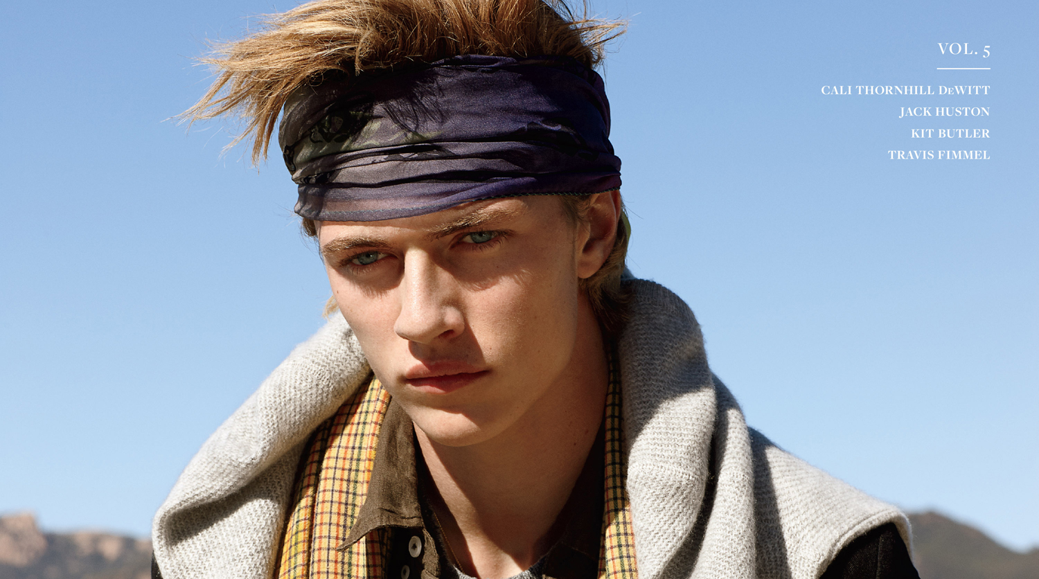 Lucky Blue Smith Covers At Large Magazine’s New Issue (Exclusive First ...