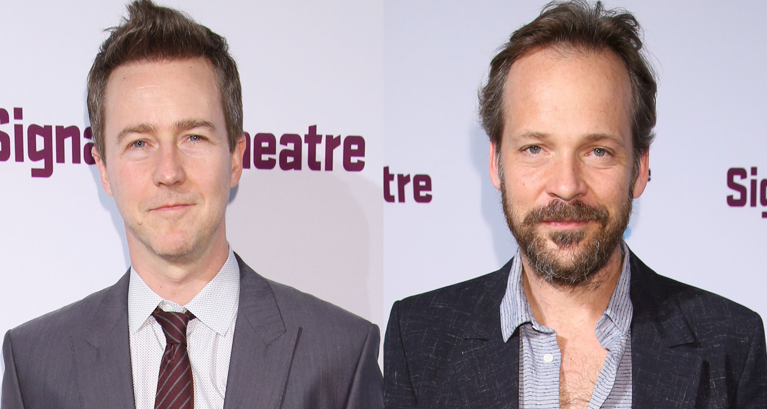 Edward Norton & Peter Sarsgaard Hit The Stage At Signature Theatre Gala ...