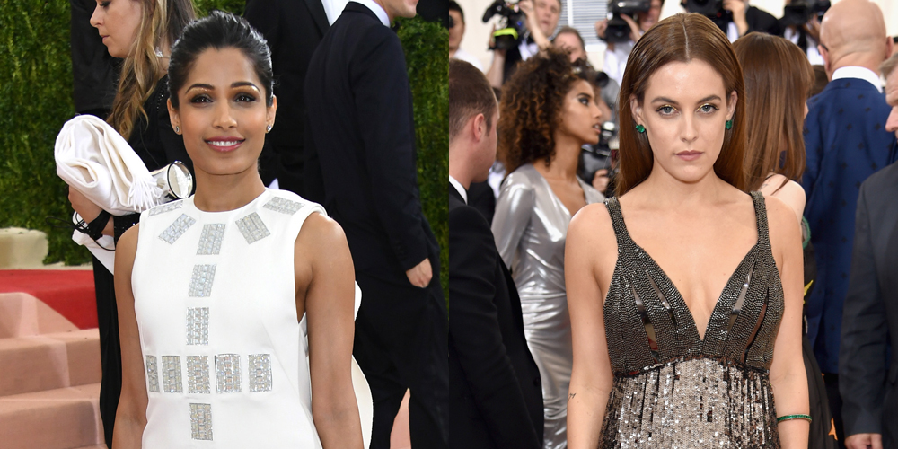 Freida Pinto & Riley Keough Look Lovely at Met Gala 2016 | 2016 Met ...