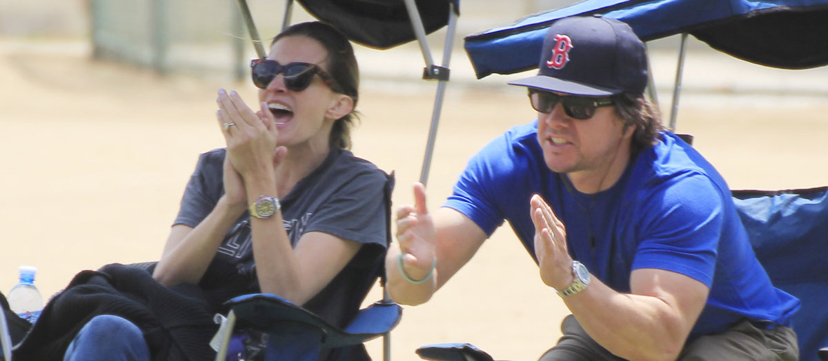Mark Wahlberg & Wife Rhea Durham Cheer On Their Son at Soccer Game ...