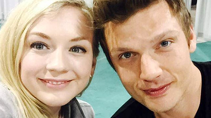 Nick Carter & Emily Kinney Excitedly Meet Each Other! | Emily Kinney ...
