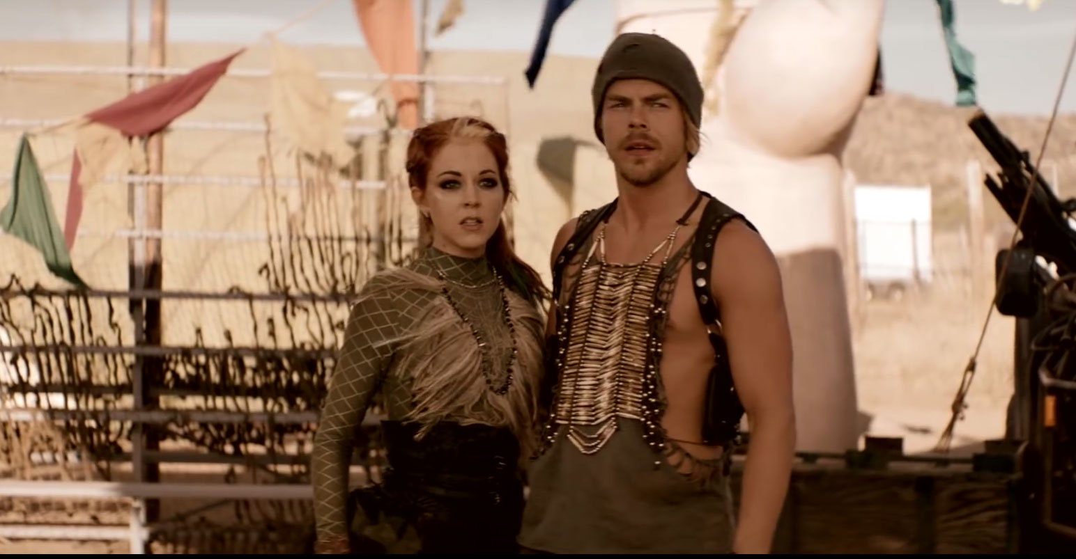 Derek Hough Stars in Lindsey Stirling’s ‘The Arena’ Video | Derek Hough ...