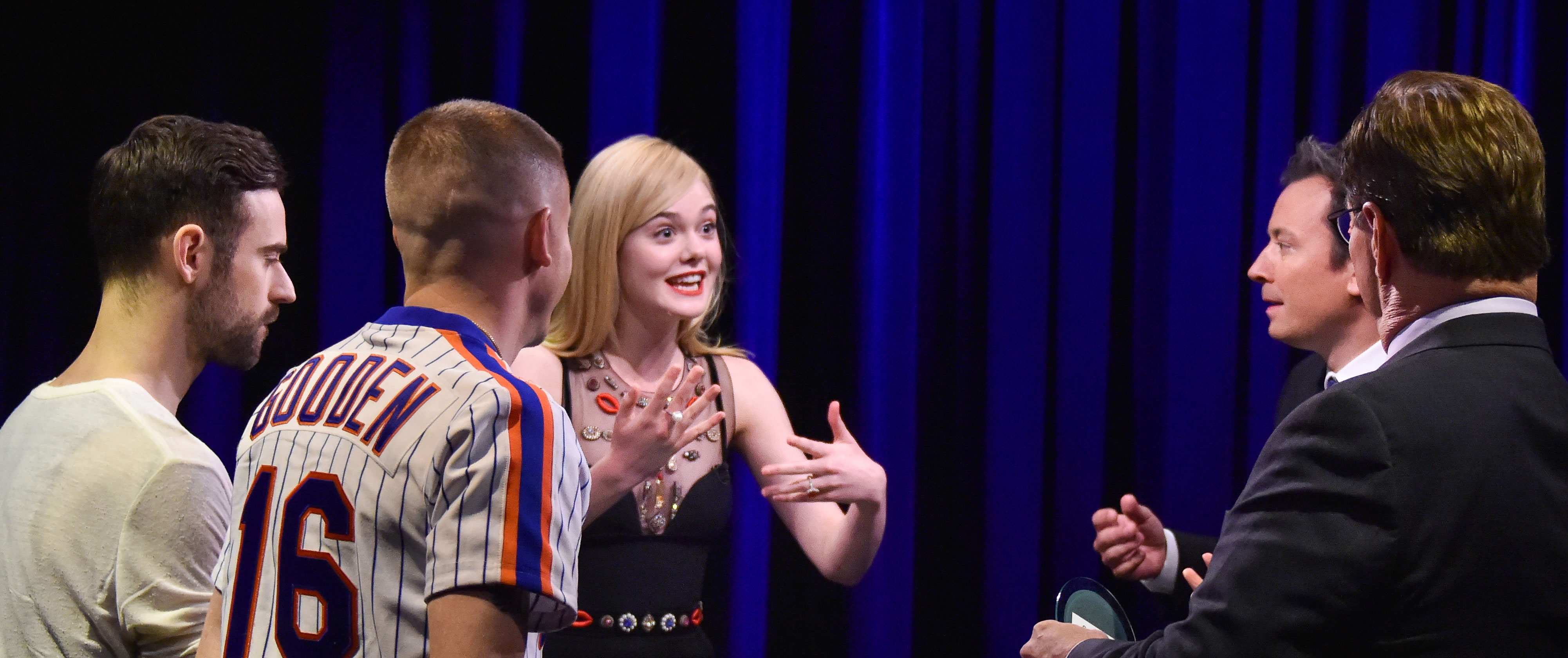 Elle Fanning Plays Catchphrase on ‘The Tonight Show’ (Video) | Abbey ...