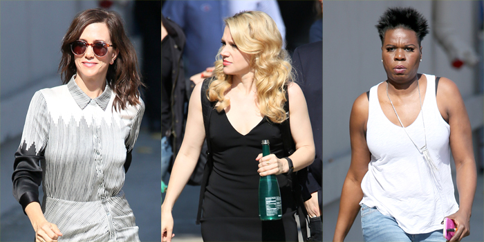 ‘Ghostbusters’ Ladies Arrive for ‘Jimmy Kimmel Live!’ Appearance | Kate ...