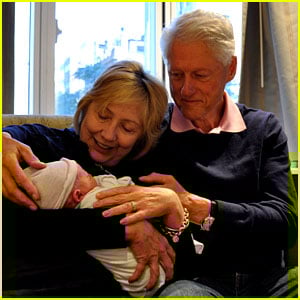 Hillary & Bill Clinton Share Photos of Chelsea’s Son Aidan! | Aidan ...
