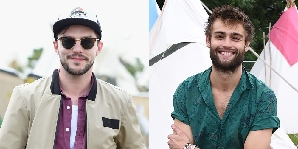 Nicholas Hoult & Douglas Booth Check Out Music Scene at Glastonbury ...