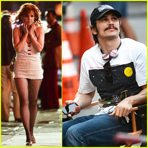 James Franco & Maggie Gyllenhaal Film ‘The Deuce’ in NYC! | James ...