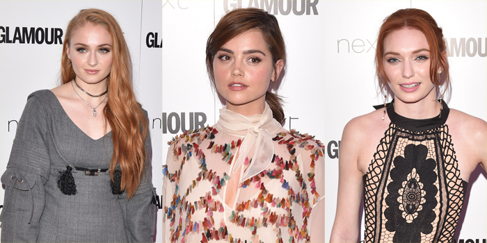 Sophie Turner Joins Jenna Coleman for Glamour Women of the Year Awards ...