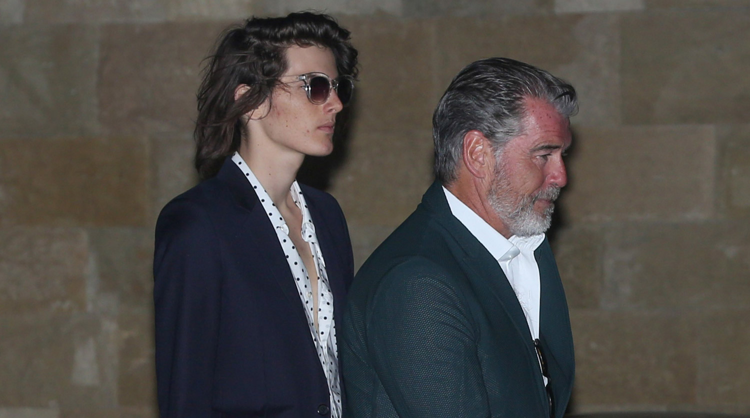 Pierce Brosnan Kicks Off July 4th Celebrations with Son Dylan! | Dylan ...