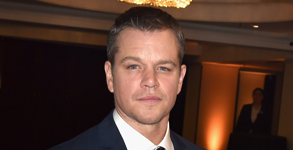 Matt Damon Speaks Out About Gun Control | Matt Damon : Just Jared