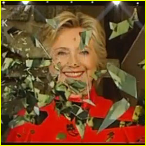 Hillary Clinton Breaks Glass Ceiling, Literally, at DNC! (Video) | 2016 ...