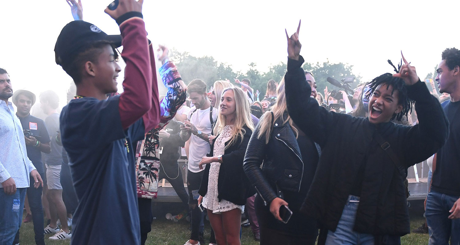 Jaden Smith Celebrates His 18th Birthday at Wireless Fest | Harry ...