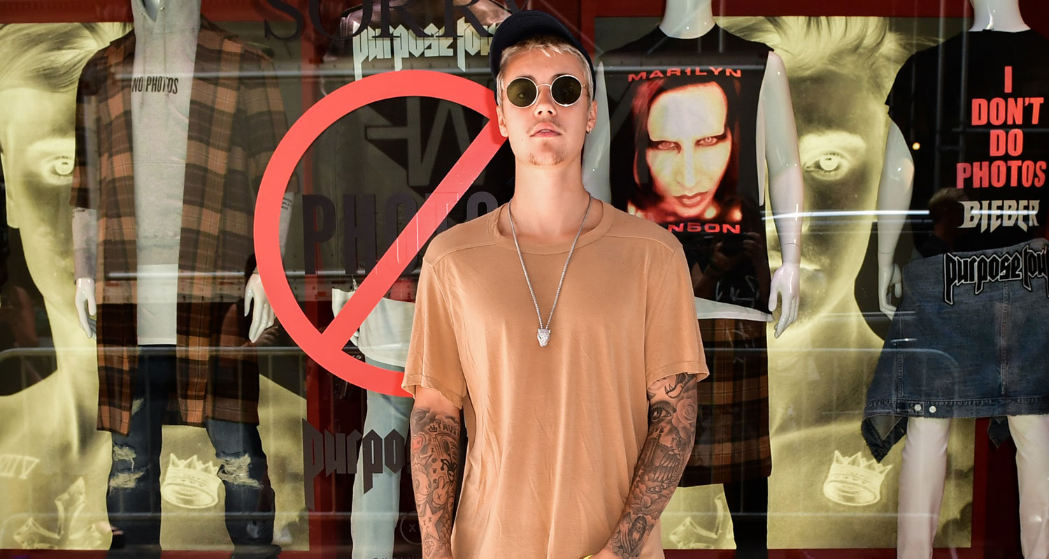 Justin Bieber Debuts High End ‘Purpose Tour’ Collection at Barneys ...