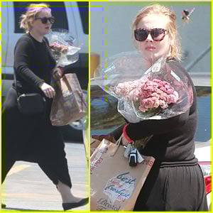 Adele Picks Up Flowers While Out Shopping! | Adele | Just Jared ...