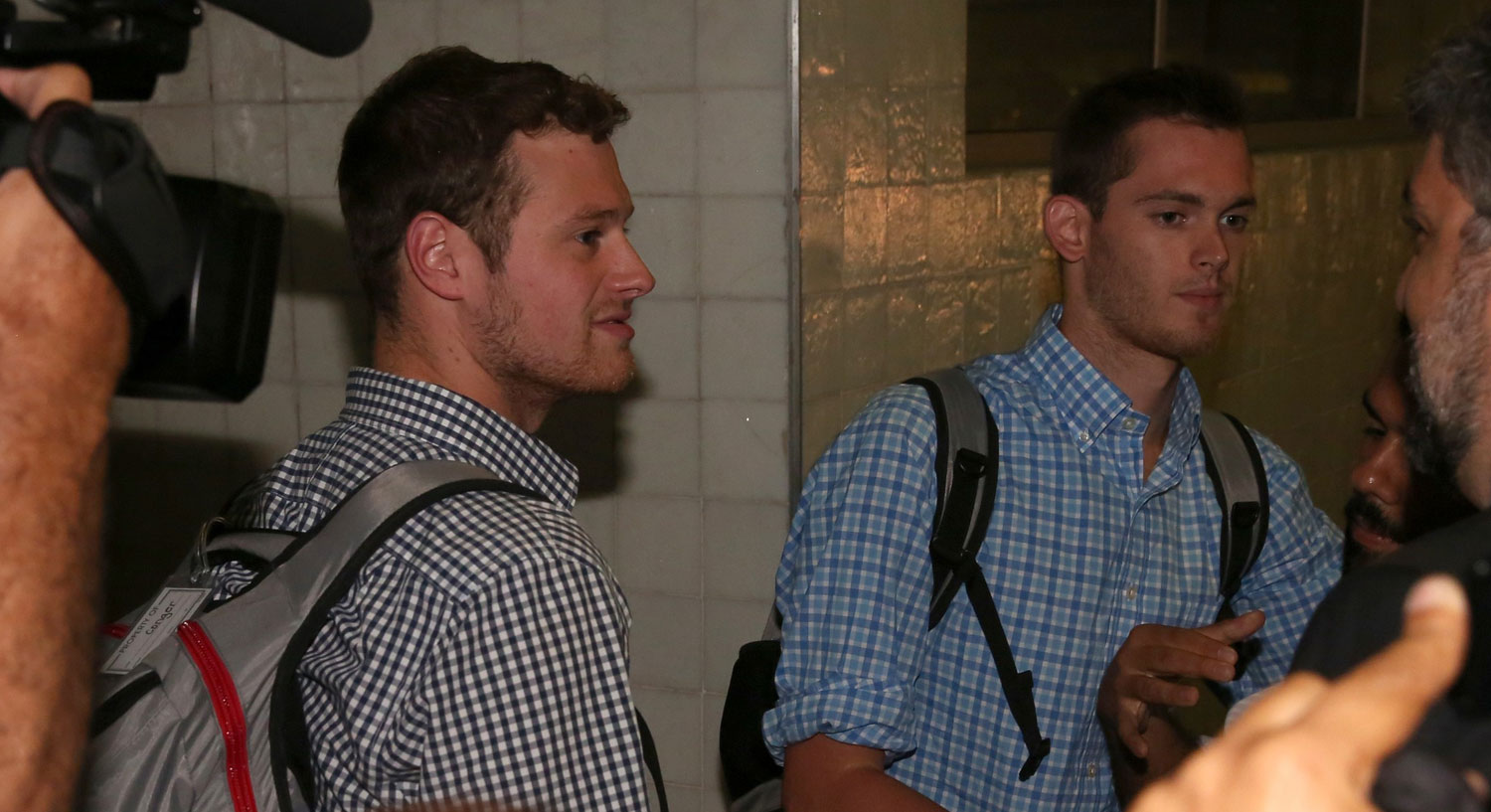 Gunnar Bentz & Jack Conger Catch Flight Out of Rio After Being ...